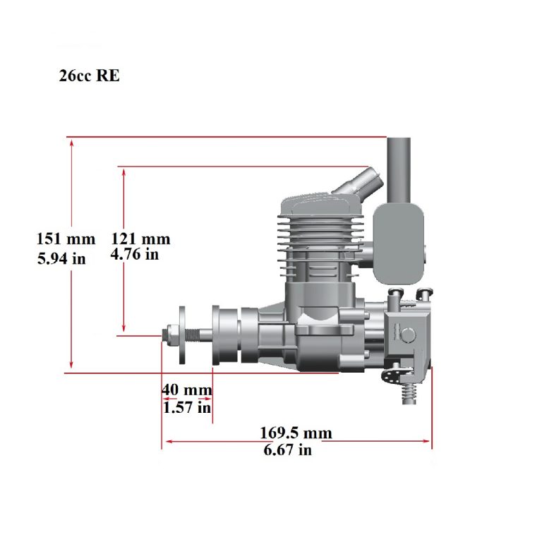 RCGF STINGER 26cc RE – RCGF